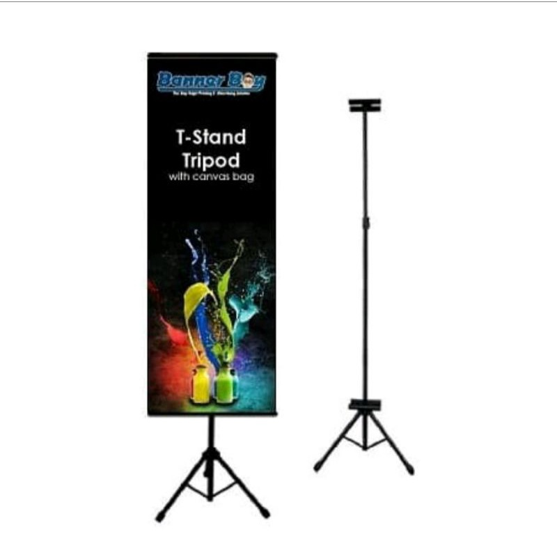 Jual TRIPOD BANNER / TRIPOD 2 SISI / TRIPOD DISPLAY / TRIPOD STAND ...