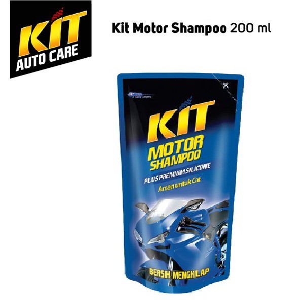 Jual Kit Motor Shampoo Plus Premium Silicone 200 ml | Shopee Indonesia