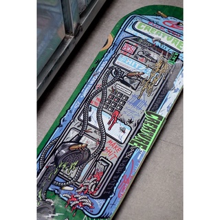 Jual CREATURE SKATEBOARD Sam Hitz Last Call Pro 1 off custom shaped ...