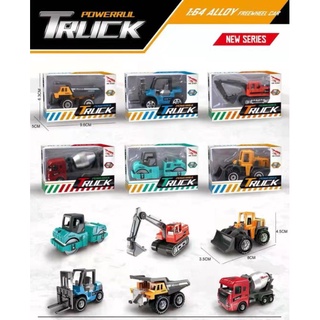 Jual Mainan mobil diecast besi truk bangunan mobil konstruksi excavator ...