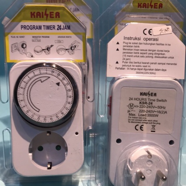 Jual Timer 24 jam / Stop kontak timer | Shopee Indonesia