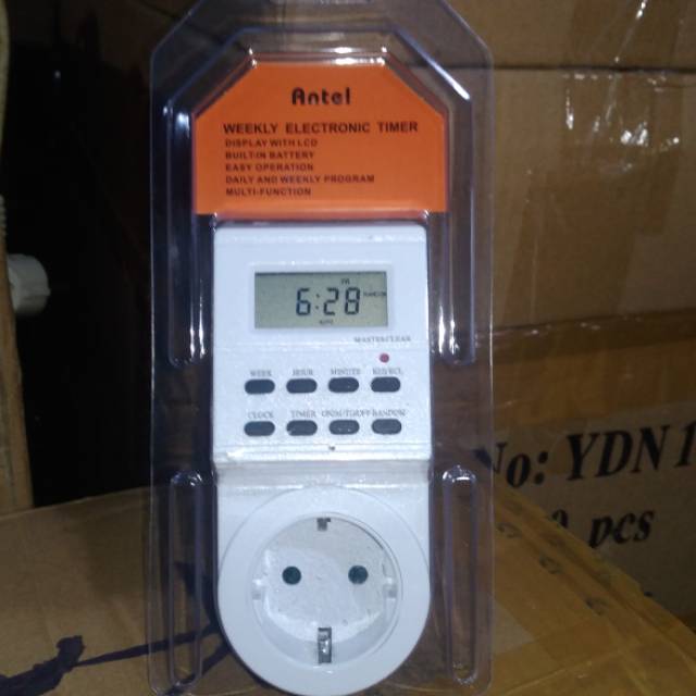 Jual Timer Digital Antel / Pengaman Stop Kontak | Shopee Indonesia