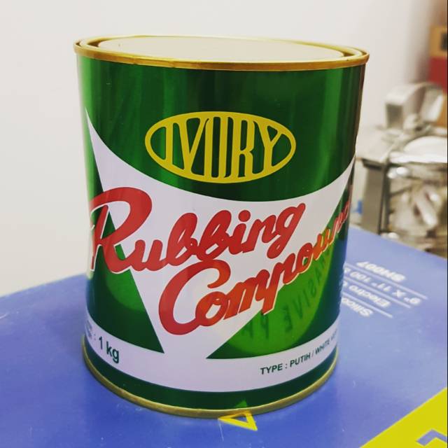 Jual RUBBING KOMPON COMPOUND IVORY PUTIH 1 KG | Shopee Indonesia