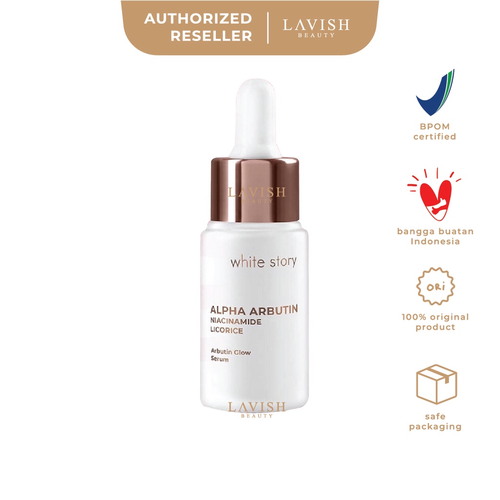 Jual WHITE STORY Arbutin Glow Serum (20ml) | Shopee Indonesia