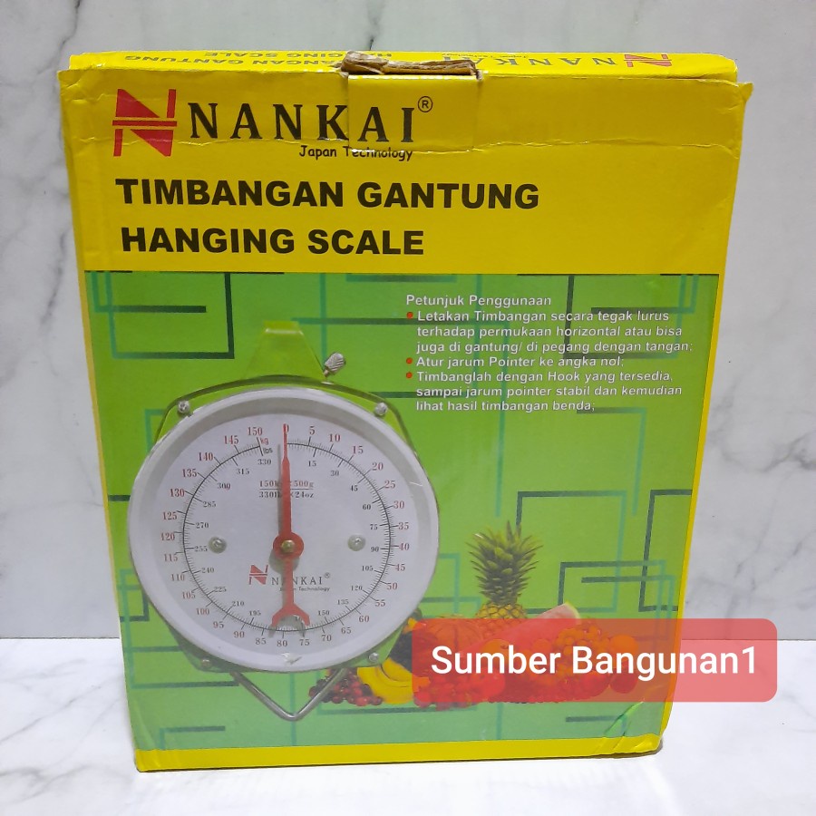 Jual Timbangan gantung nankai 100kg timbang barang hanging scale 100 kg ...