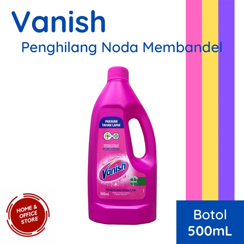 Jual Vanish Cair 500 ml Botol Pink / Penghilang Noda Cair Indonesia ...