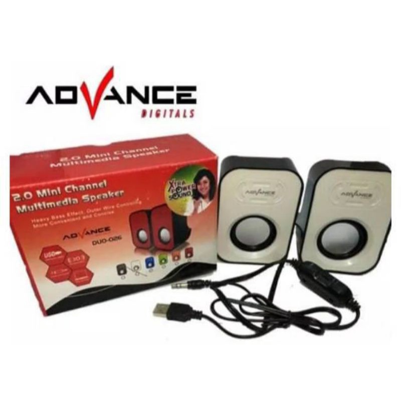 Jual Speaker Multimedia 2.0 ORI Duo-026 Rb | Shopee Indonesia