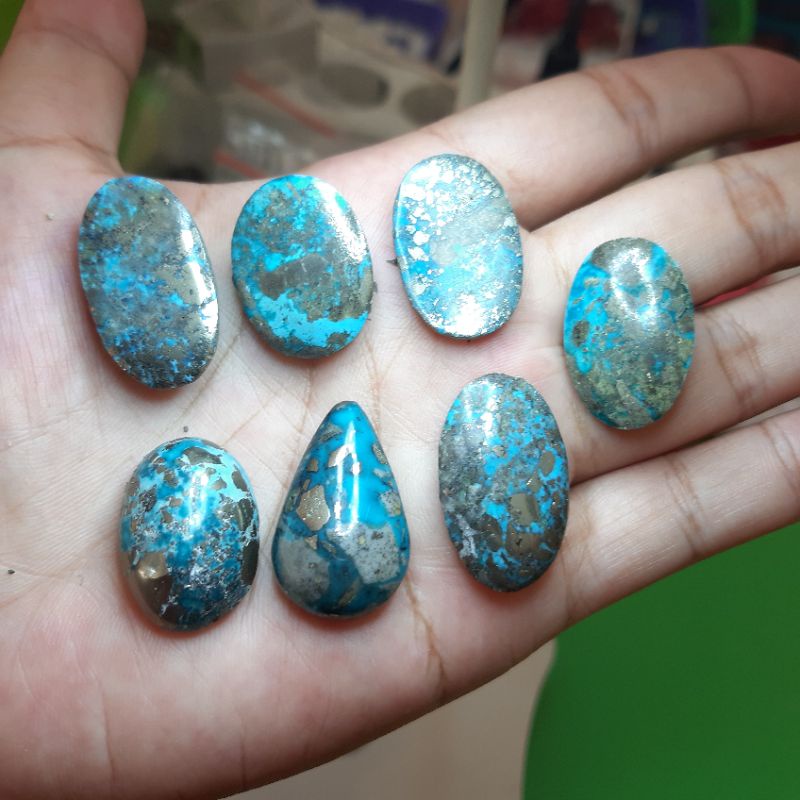 Jual Batu akik natural pirus persia badar perah murah | Shopee Indonesia