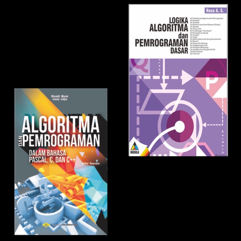 Jual buku paket algoritma logika algoritma algoritma pemrograman ...
