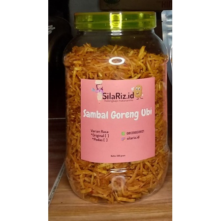 Jual Kering Ubi Original Gurih manis renyah - 500 gram (Kering Kentang ...
