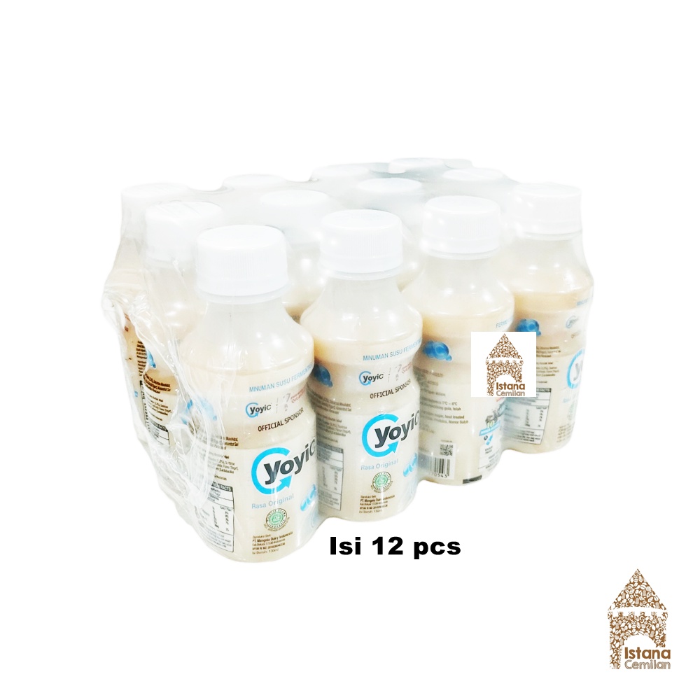 Jual Yoyic 12 BOTOL Minuman Susu Fermentasi Orange / Original ...