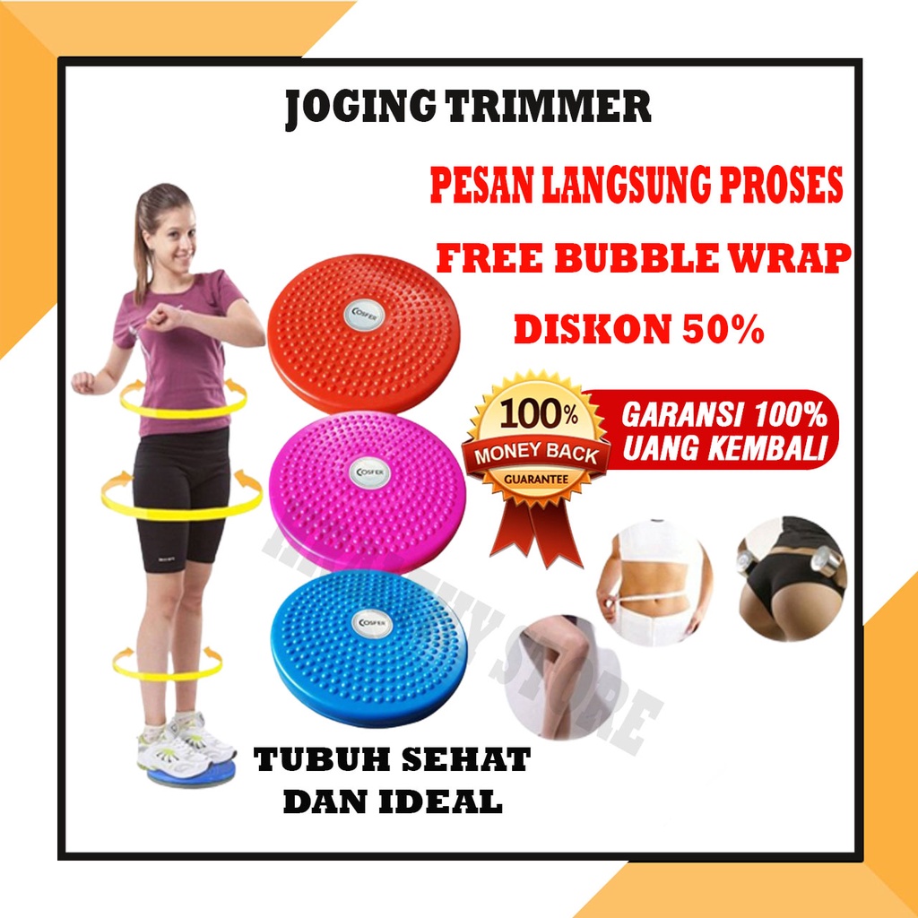 Jual Jogging Trimmer Magnetic Alat Olahraga Fitness Pengecil Pengencang ...