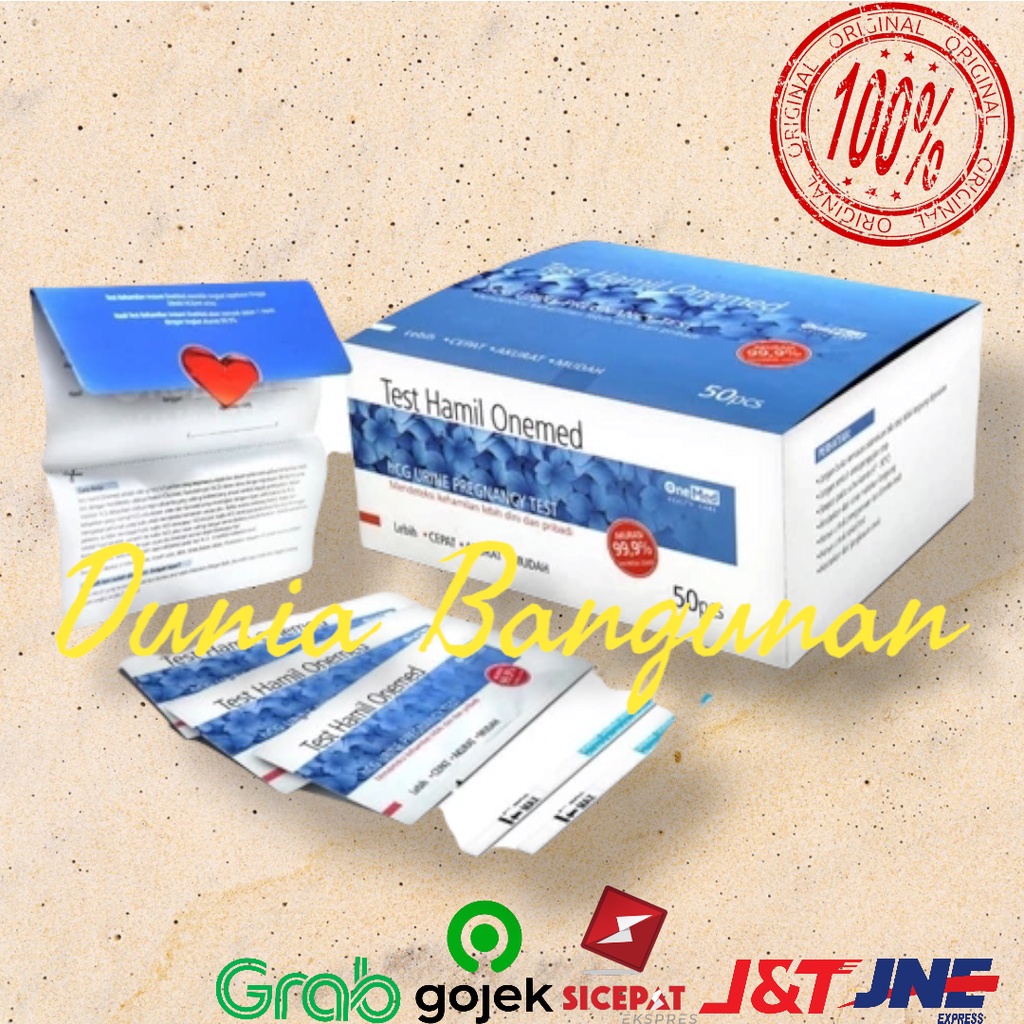 Jual Test Hamil isi 50 strip onemed hcg | Shopee Indonesia