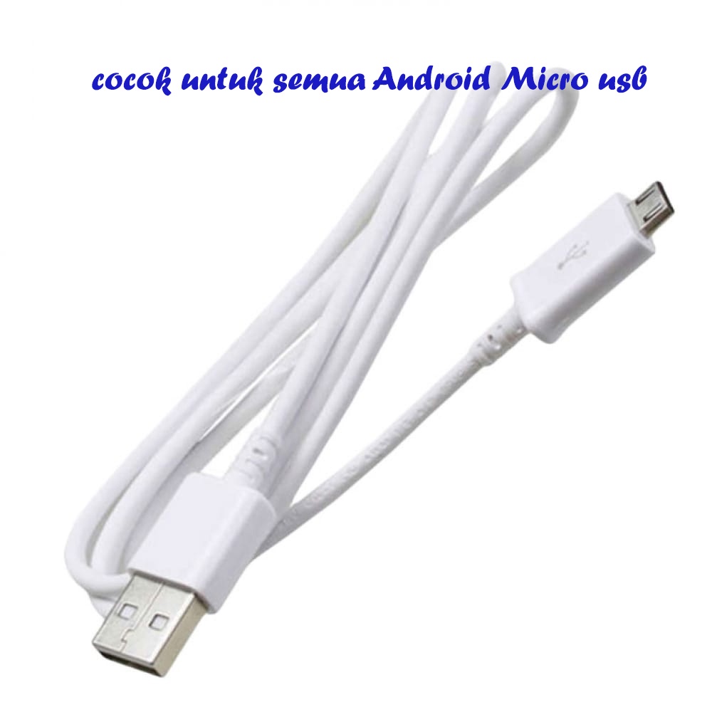 Jual Kabel Mikro Usb Kabel Charger Micro Usb 1 meter Kabel Charging ...