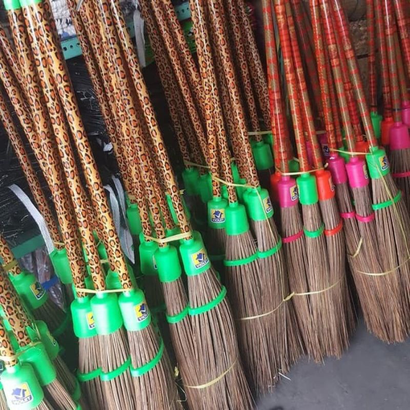 Jual Jual Sapu Lidi Taman Gagang Panjang - Bentuk Bulat Dan Lebar ...