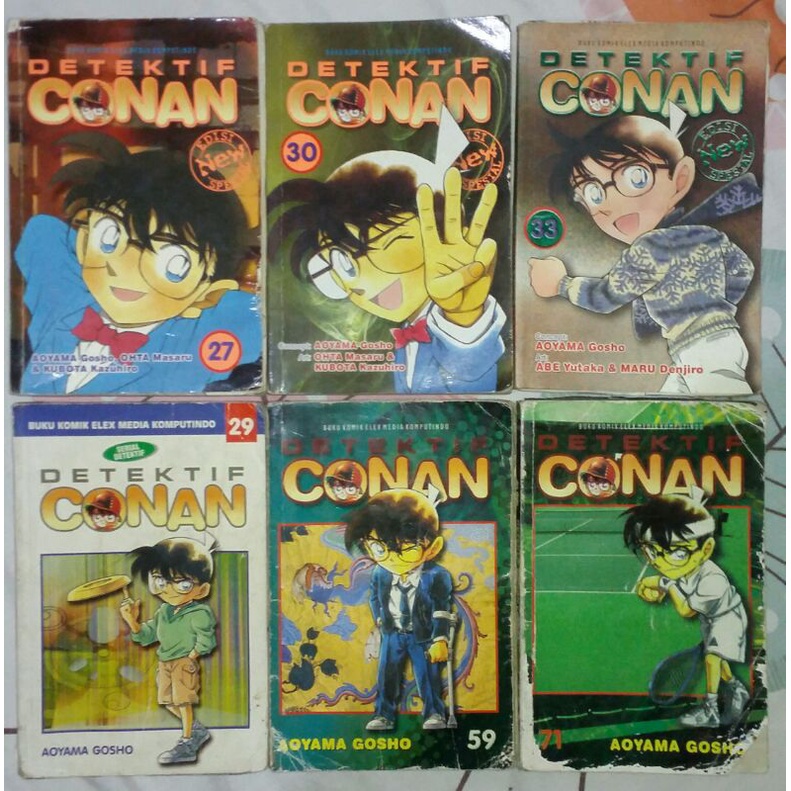 Jual Preloved Comic Detective Conan / Komik Detektif Conan Reguler ...