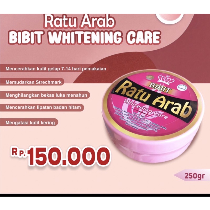 Jual Ratu Arab Body Lotion Ori (KEMASAN BARU) Indonesia|Shopee Indonesia