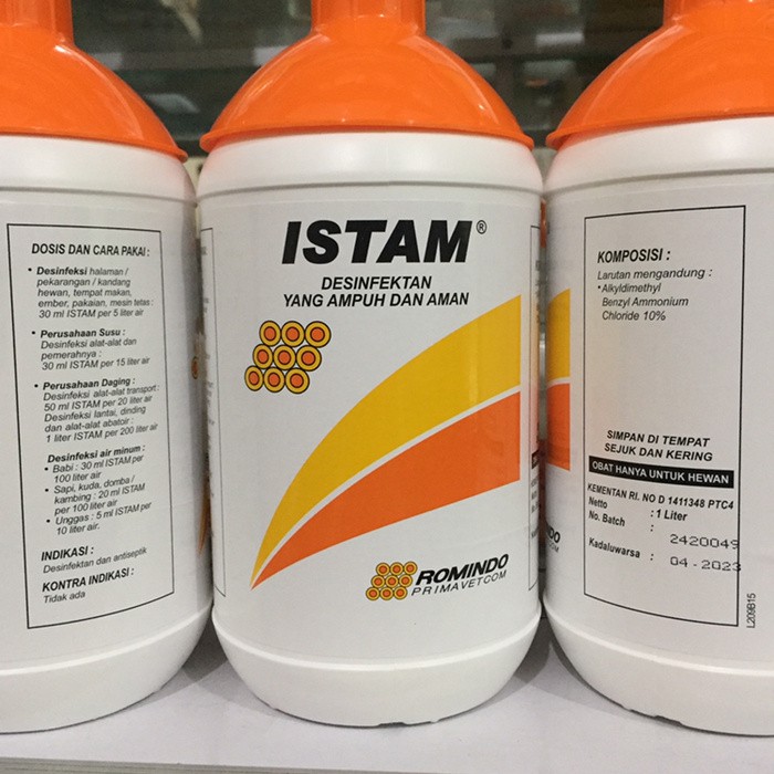 Jual ISTAM 1 liter disinfektan ampuh, aman dan serbaguna | Shopee Indonesia