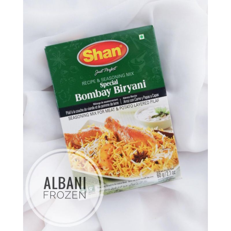 Jual Bumbu Biryani Shan Albani Frozen Kemasan 60gram | Shopee Indonesia