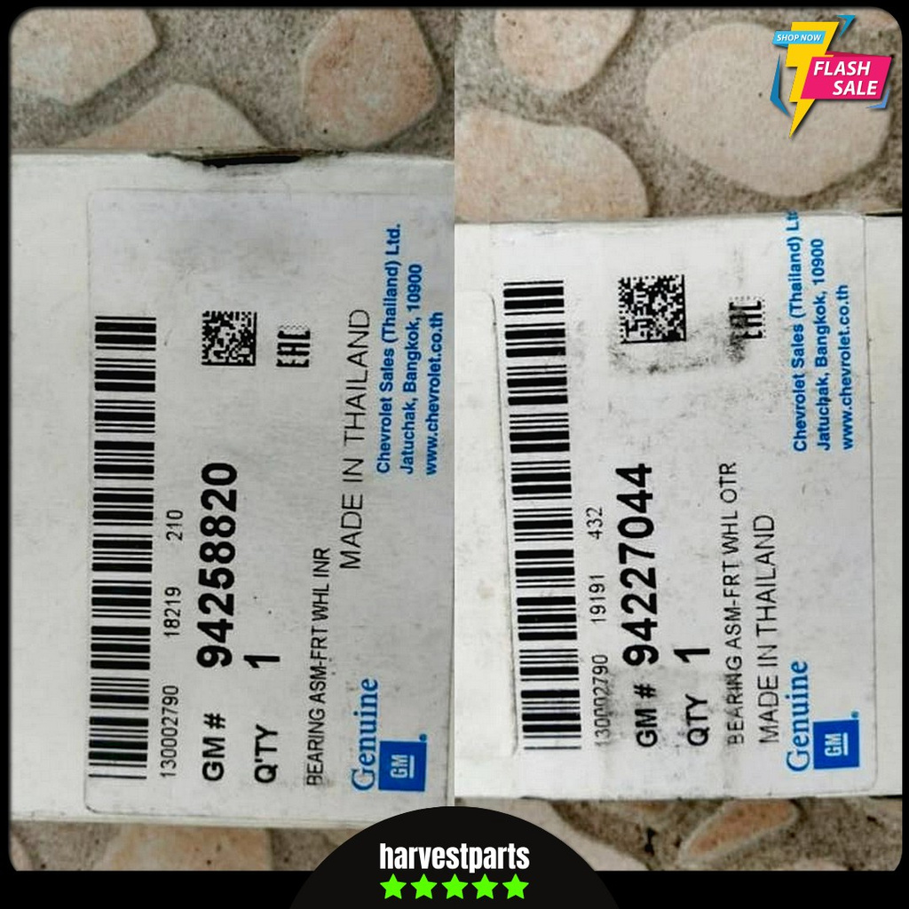 Jual Set Laher Bearing Roda Chevrolet Colorado Depan Inner 94258820 ...