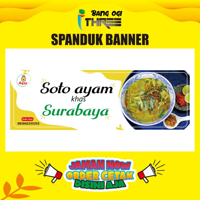 Jual CETAK BANNER USAHA BERKWALITAS GRATIS DESAIN SPANDUK USAHA ...