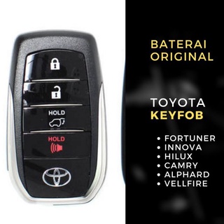 Jual ORIGINAL!! BATERAI REMOTE KUNCI MOBIL TOYOTA INNOVA VIOS RUSH ...