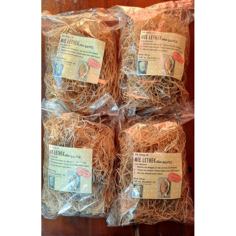 Jual mie lethek khas bantul 250 gram | Shopee Indonesia