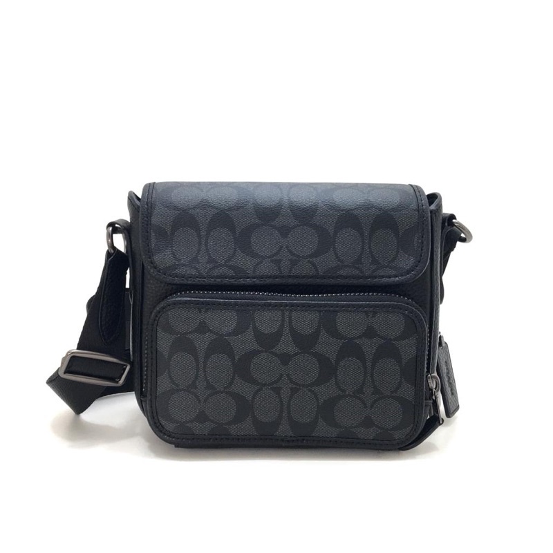 Jual Coach Sullivan Flap Crossbody in Signature | Shopee Indonesia