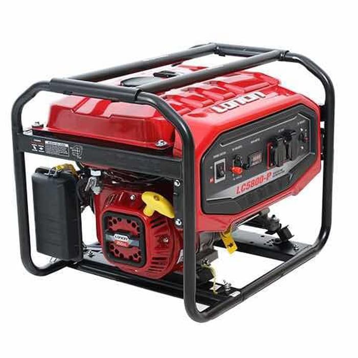 Jual Mesin Lampu Genset Loncin LC 5800 P 3100 Watt Generator Bensin ...