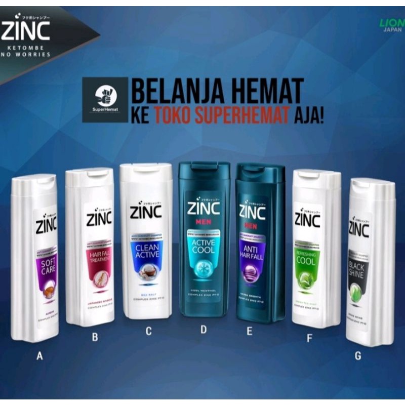 Jual Shampoo Zink - Complex Zinc PT-O - 340ml | Shopee Indonesia