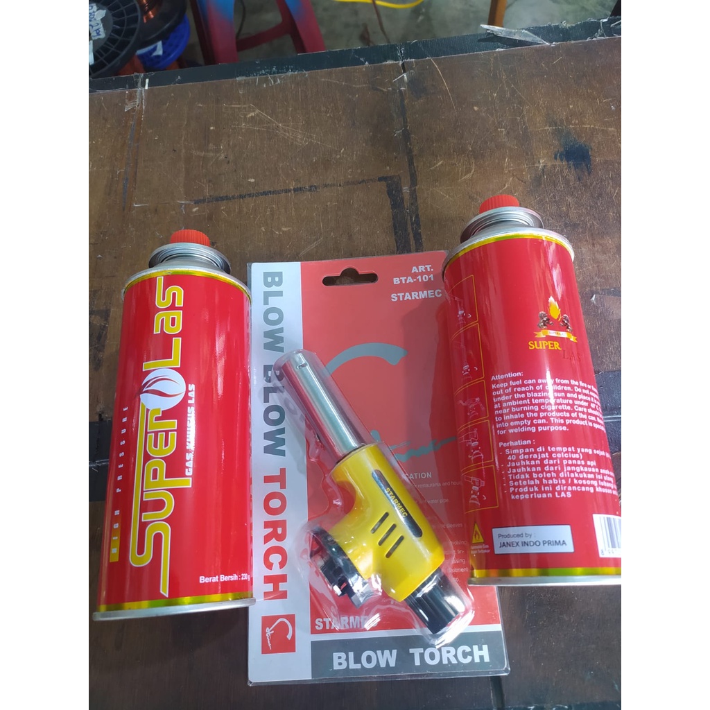 Jual PAKET LAS PORTABLE & PAKET MASAK PORTABLE /PAKET HEMAT GAS TORCH ...