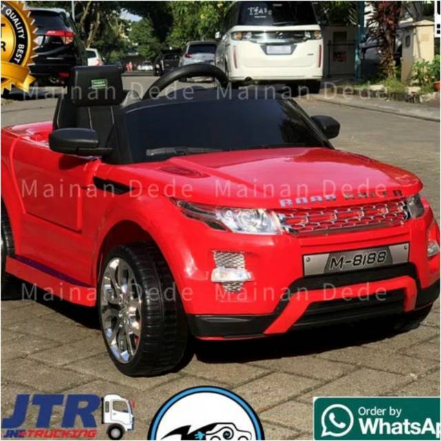 Mainan anak mobil aki RANGE ROVER ROAD RACER PMB 8188 M8188 M-8188 ...