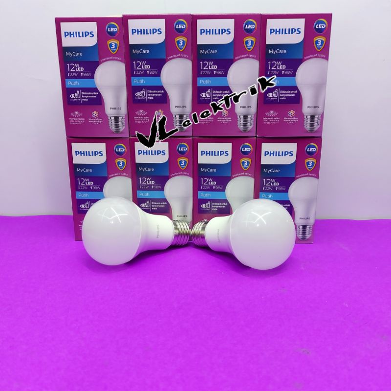 Jual LAMPU LED PHILIPS 12 WATT MyCARE | Shopee Indonesia