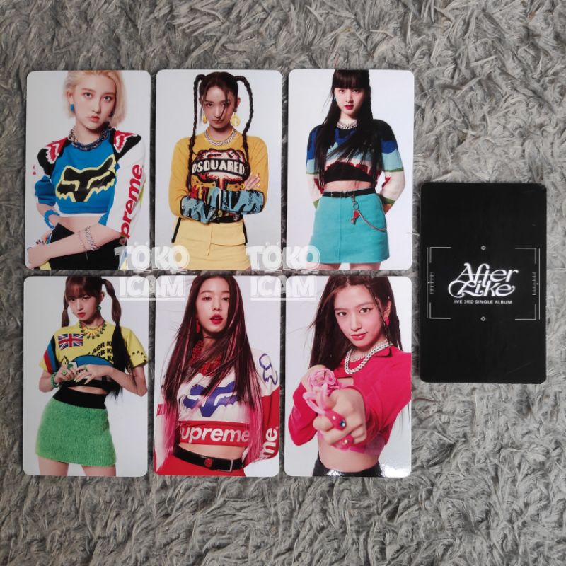 Jual Photocard IVE After Like ver 3 | Gaeul Leeseo Liz Rei Wonyoung Yujin | Shopee Indonesia