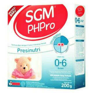 Jual SGM PH PRO 0-6 Bulan 200 Gram Indonesia|Shopee Indonesia