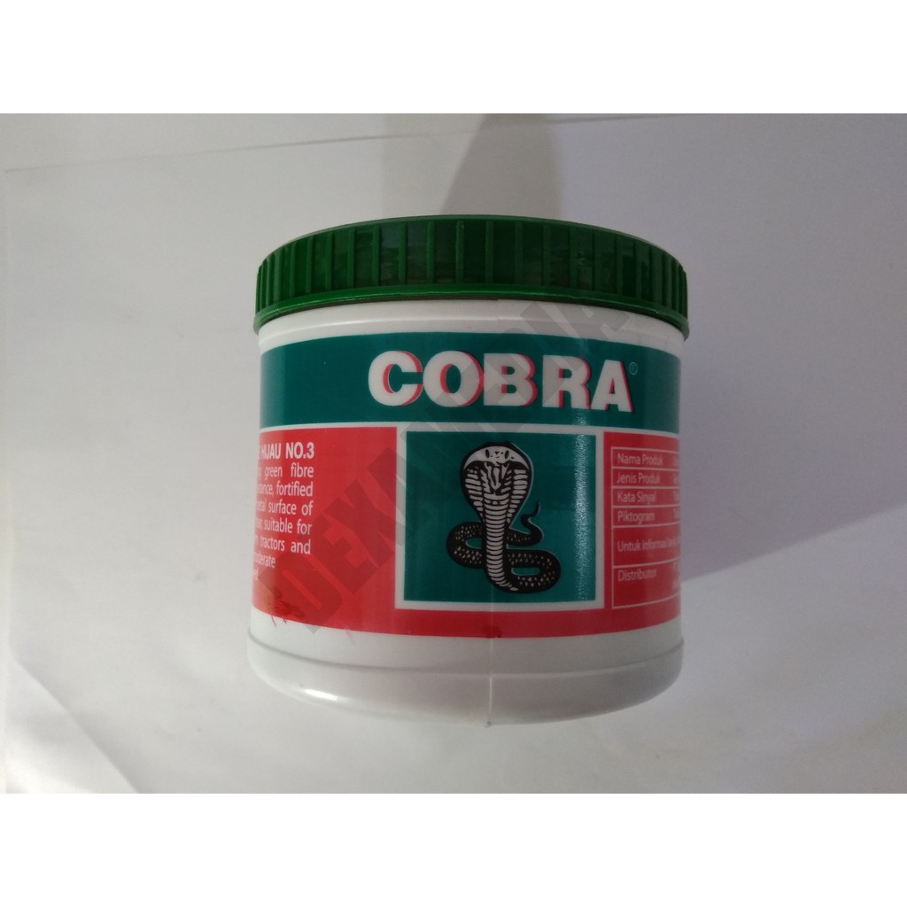 Jual COBRA OLI GEMUK atauCHASIS GREASE HIJAU 500 GR - 10001558 | Shopee ...