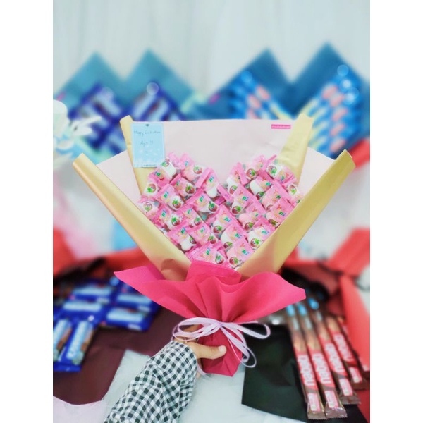 Jual Buket Yupi/Buket Kopi/Buket Permen | Shopee Indonesia