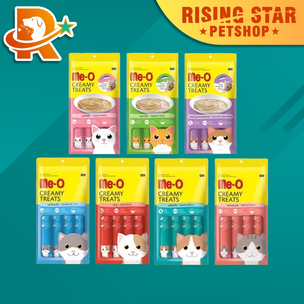 Jual Meo Creamy Treats Snack Kucing me-o meo 15 Gram | Shopee Indonesia