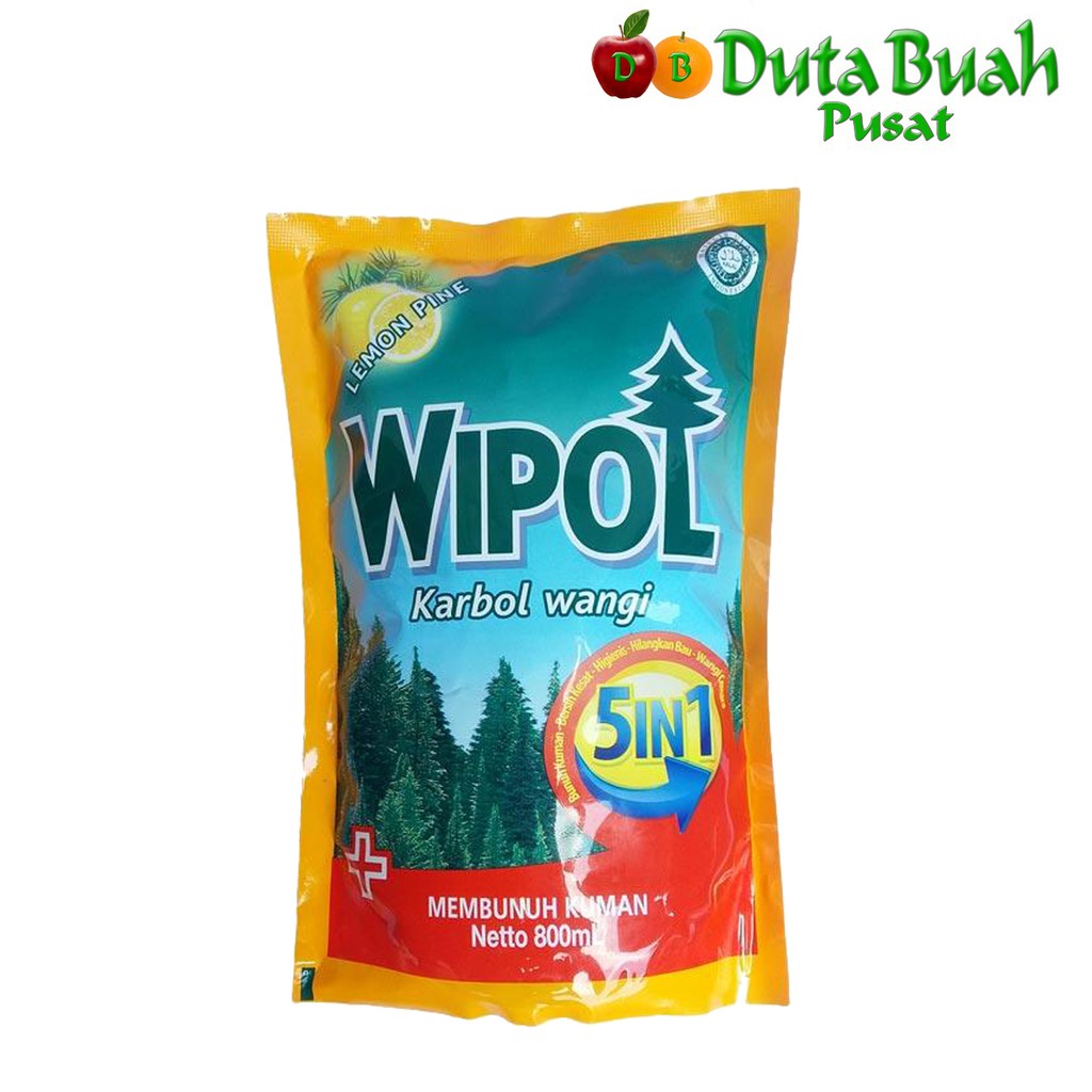 Jual DUTA BUAH WIPOL KARBOL LEMON (780ML/PCS) Indonesia|Shopee Indonesia
