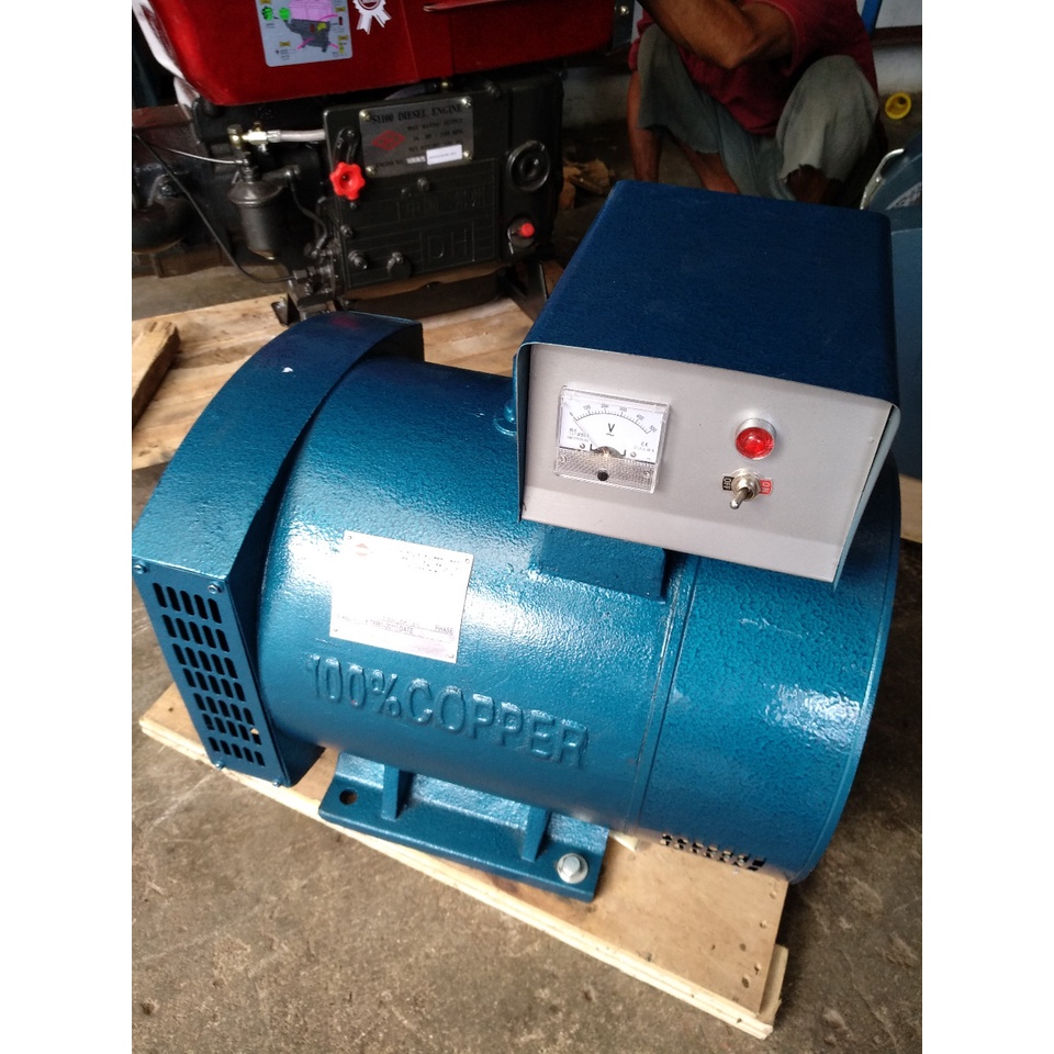 Jual DINAMO ALTERNATOR STC20 GENSET Merk GENERAL Gulungan FULL TEMBAGA | Shopee Indonesia