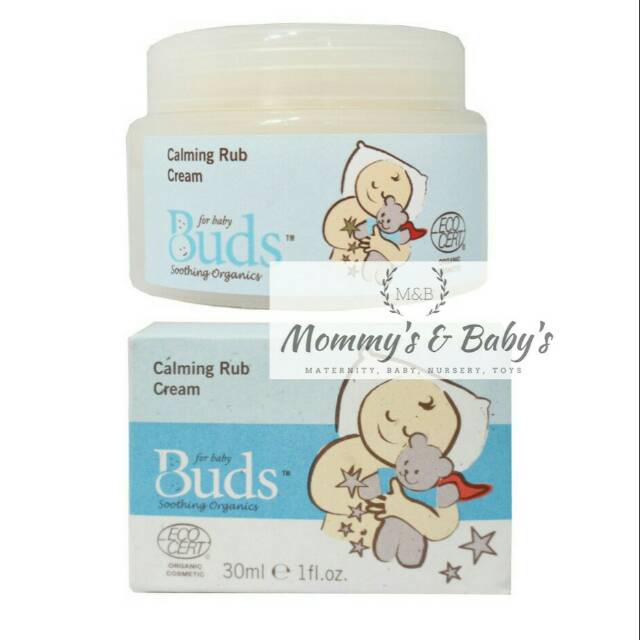 Jual Buds Organic Calming Rub Cream 30 ml | Shopee Indonesia