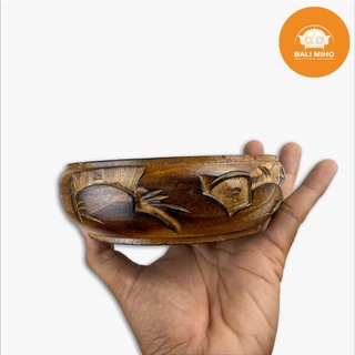 Jual Asbak Kayu Ukir Tulisan Bali - Asbak Bali - Asbak Kayu - Asbak ...