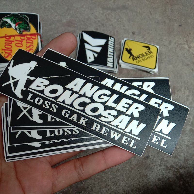 Jual sticker mancing | Shopee Indonesia