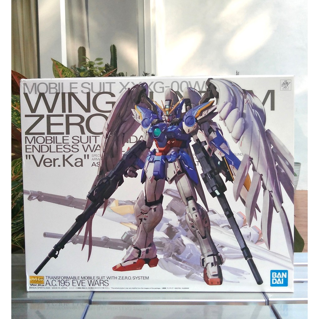 Jual Wing Gundam Zero EW Ver. KA Neo Bird Mode MG 1/100 Bandai | Shopee ...