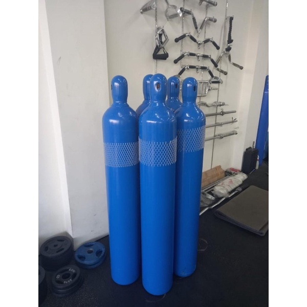 Jual tabung oksigen 6m3 oxygen baru isi REsmi tanpa regulator troli 1m3 2m3 gea nesco ...