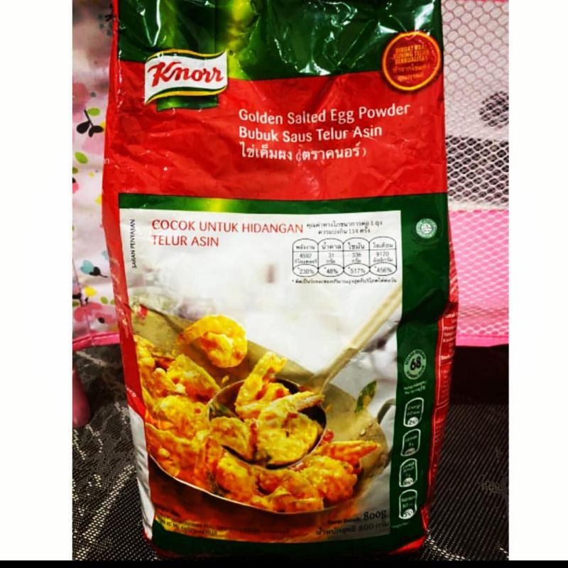 Jual knorr golden salted egg powder 800gram | Shopee Indonesia