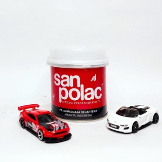 Jual DEMPUL MOTOR SANPOLAC 250 gram - dempul mobil - dempul body motor ...