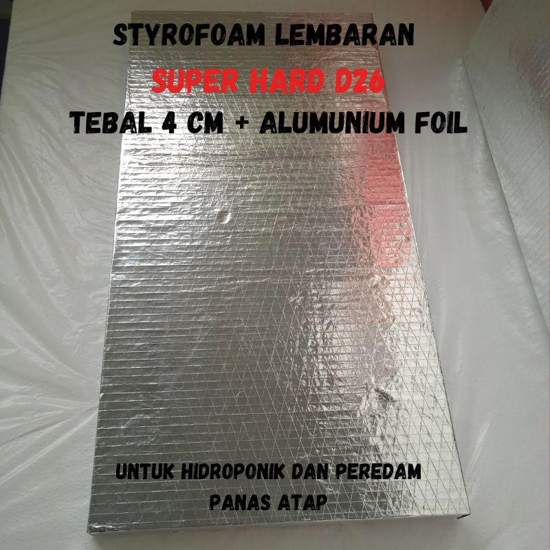 Jual styrofoam lembaran 4 cm hidroponik/styrofoam rakit apung/peredam ...