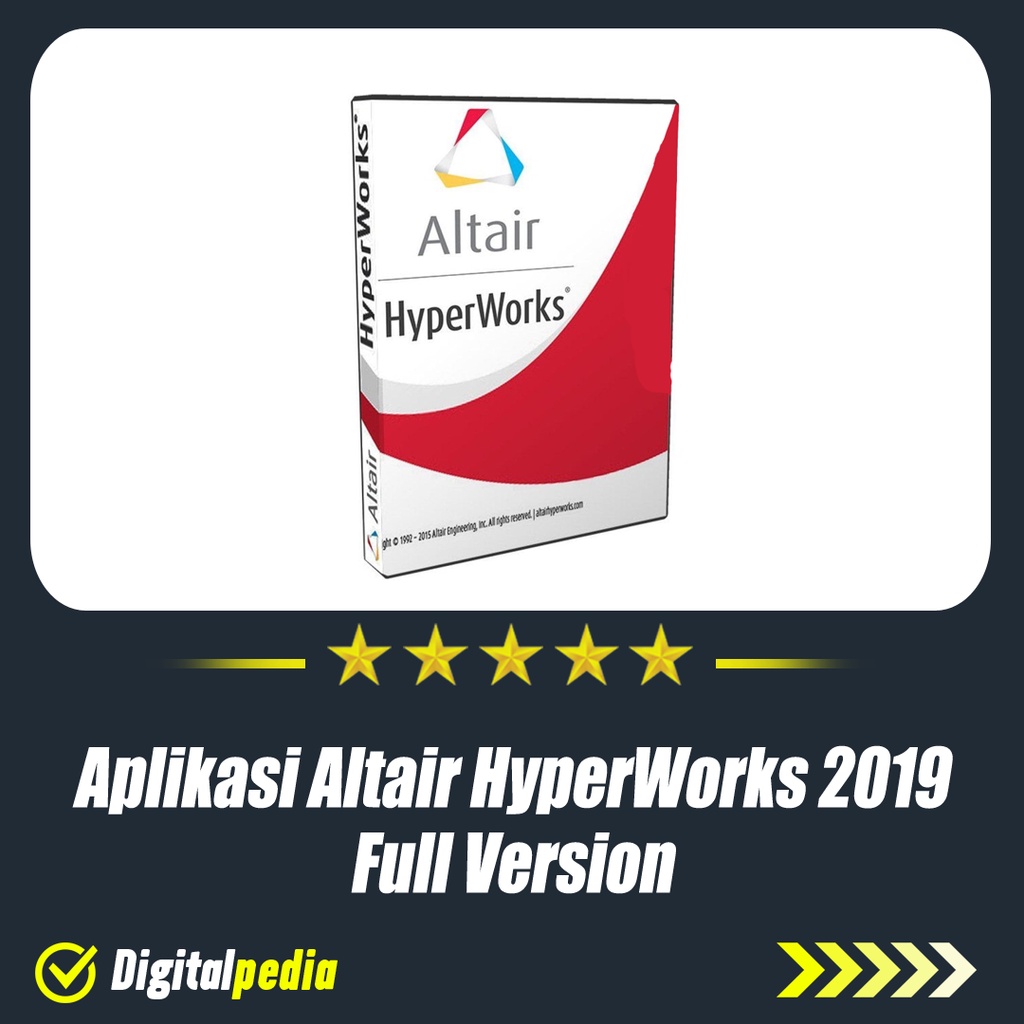 Jual Aplikasi Altair HyperWorks 2019 Full Version Terbaru Hyper Works PRO Lifetime Premium ...