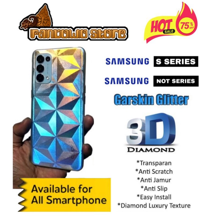 Jual Garskin/skin Transparan Anti Jamur Samsung S/Not Series S6 Edge|S7 ...